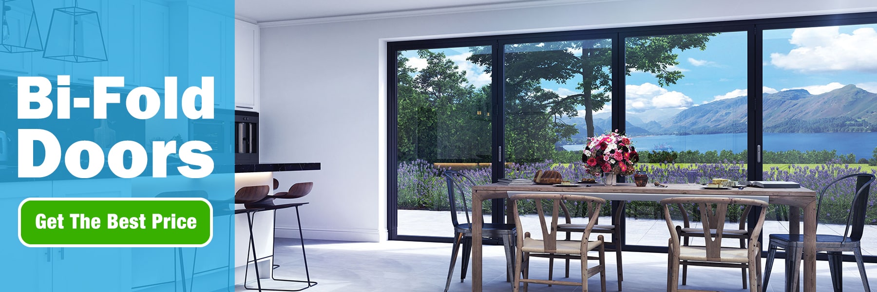 Aluminium Bi-Fold Doors | The Window Division